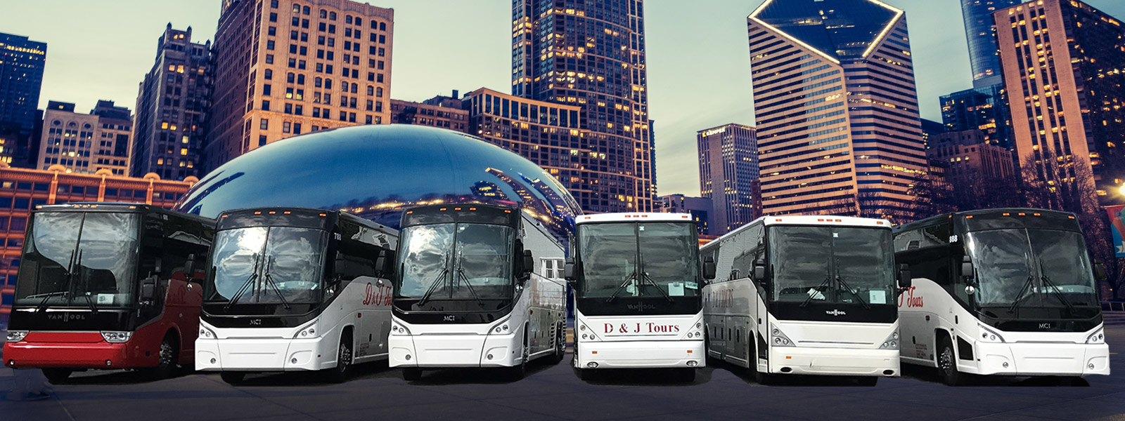 Bus, Car Charter Service - D & J Tours